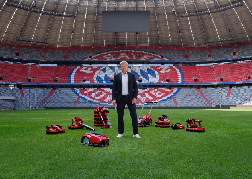 Einhell und FC Bayern München besie... - diy online