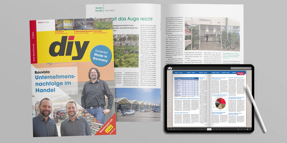 Mit Titelthema Unternehmensnachfolg... - diy online