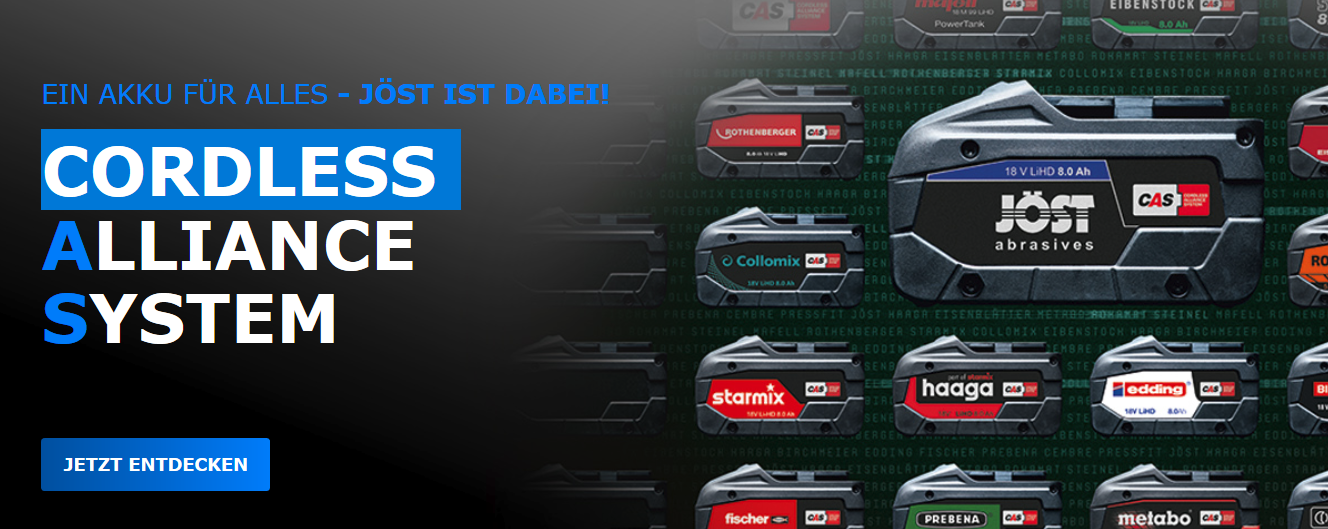 CAS-Akku-System wächst um Jöst abra... - diy online