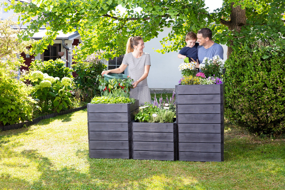 Hochbeet-System in drei Größen - diy online