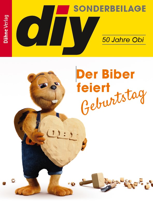 diy-Sonderbeilage Obi als E-Magazin - diy online