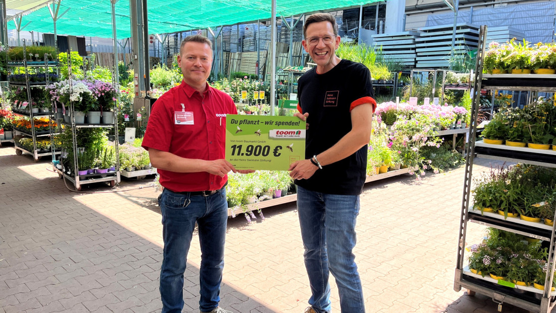 Toom spendet 11.900 Euro für Artenv... - diy online