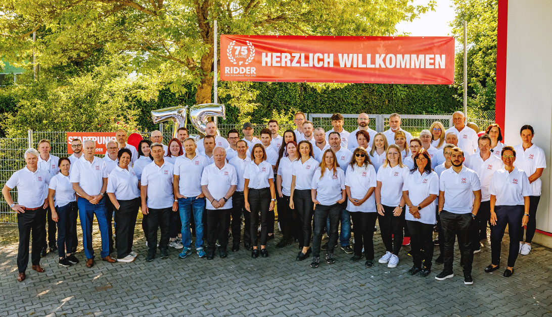 75 Jahre Ridder gefeiert - diy online